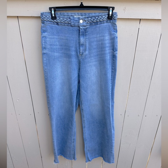 Oat New York | Jeans | Oat New York Light Blue Flare Jeans | Poshmark